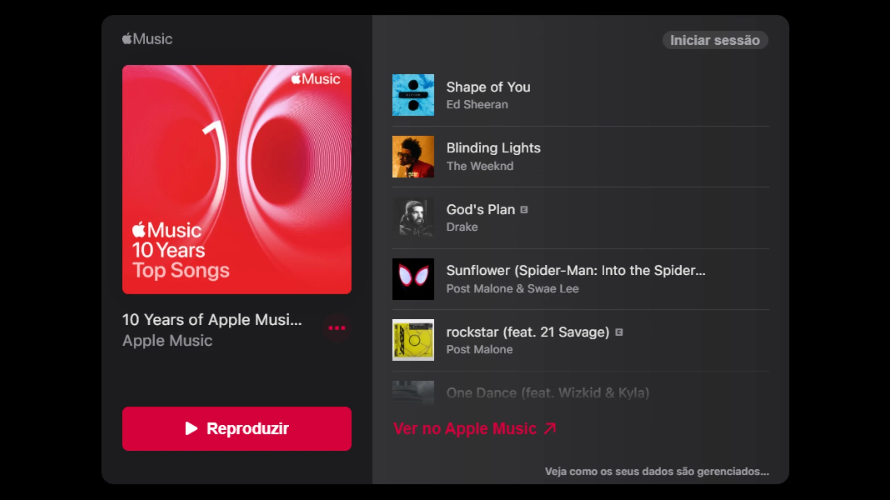 Apple Music comemora 10 anos com ranking das 500 músicas mais ouvidas da década | SempreUpdate